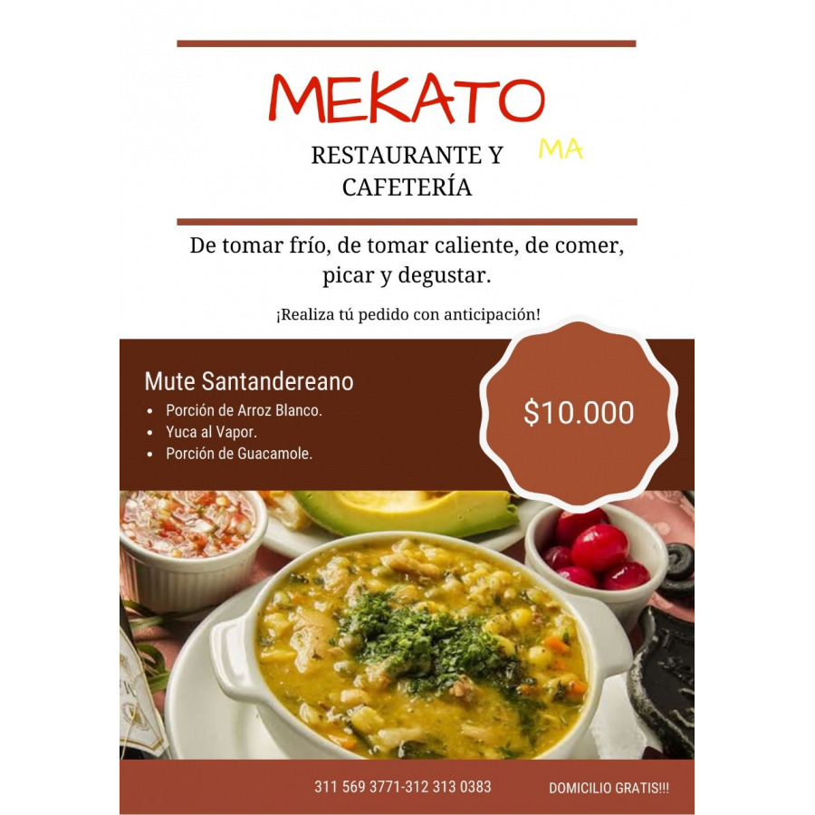 Mekato - Deliciosos platos | Vanguardia Conecta
