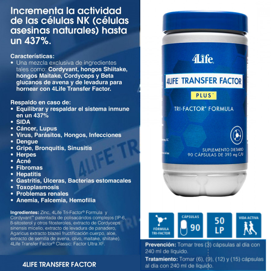 Factores de Transferncia 4life | Vanguardia Conecta